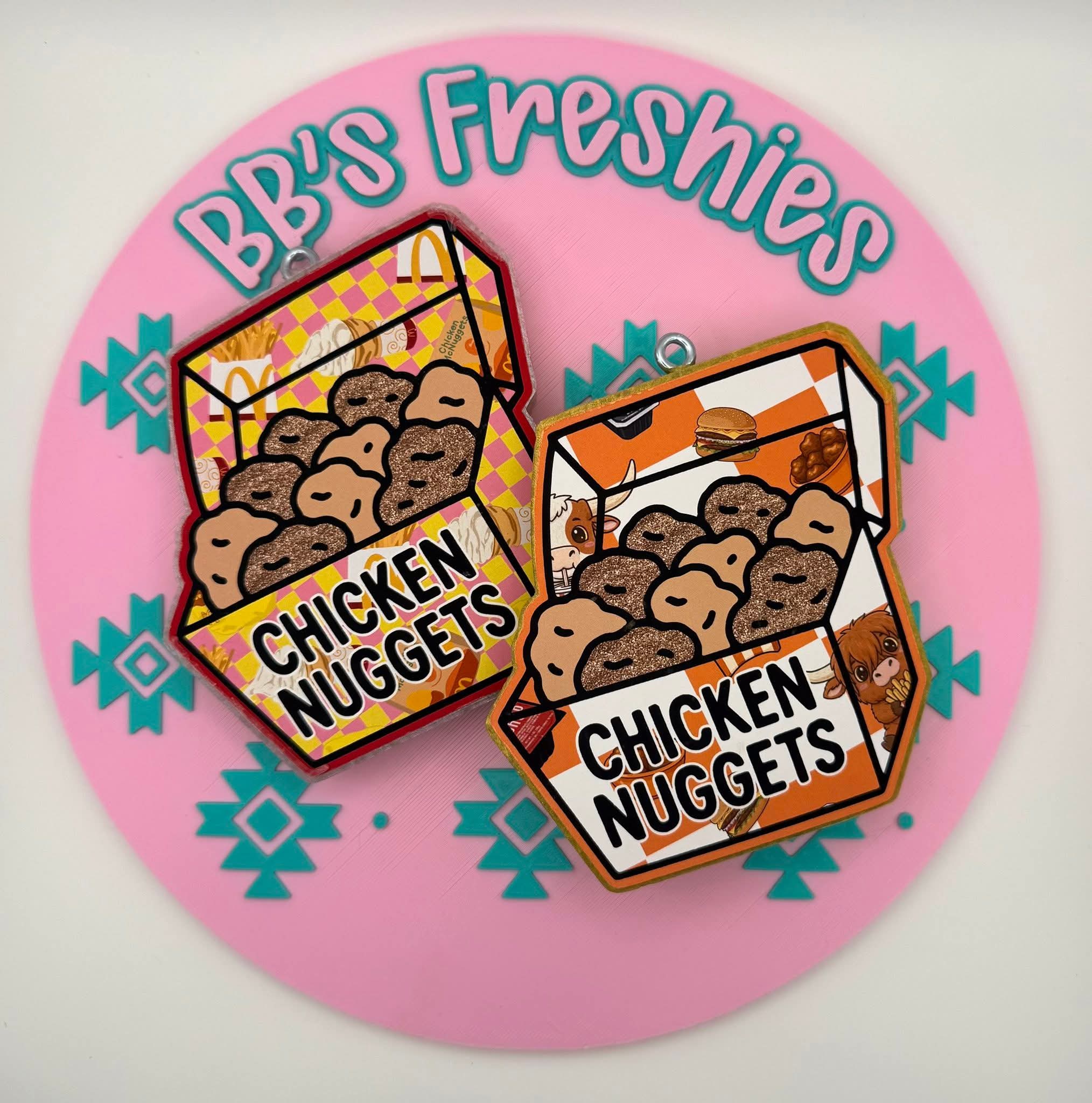 Box Of Chicken Nuggets Silicone Freshie Mold – Red River Mold Co