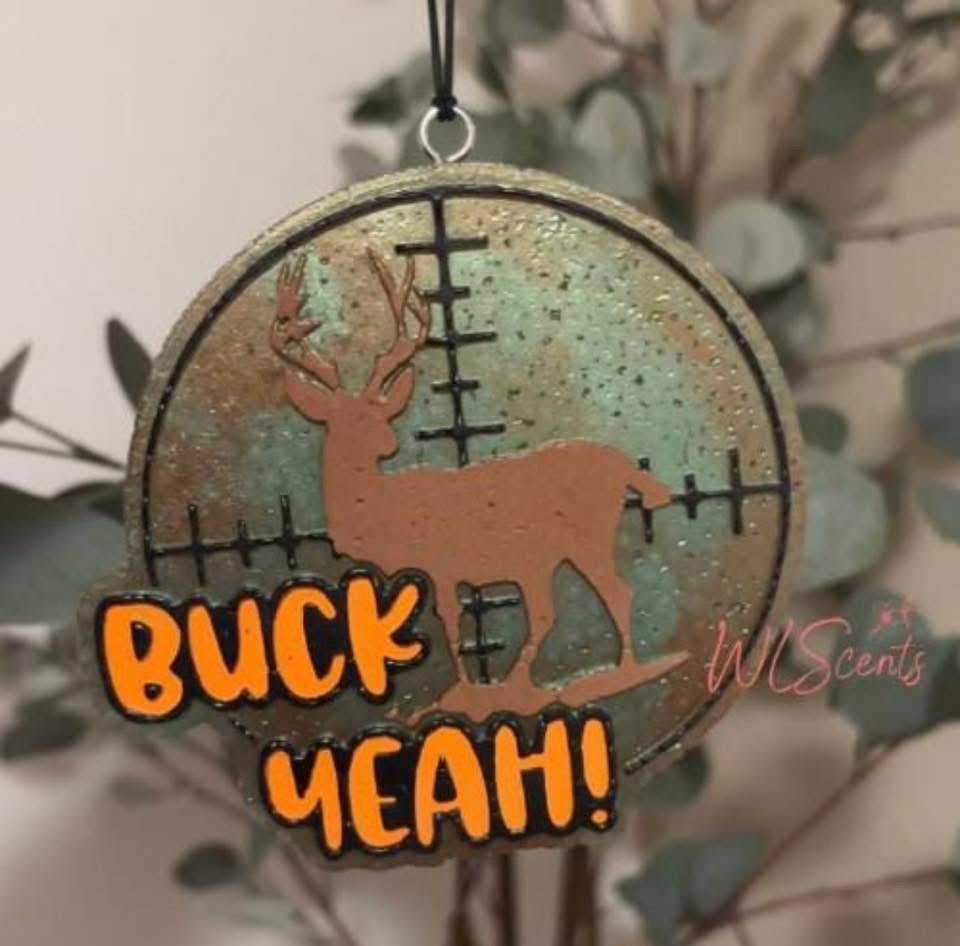 Buck Yeah! Silicone Freshie Mold – Red River Mold Co