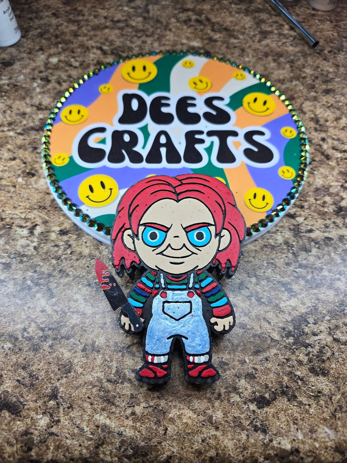 Spooky Scary Characters Silicone Freshie Mold – Red River Mold Co