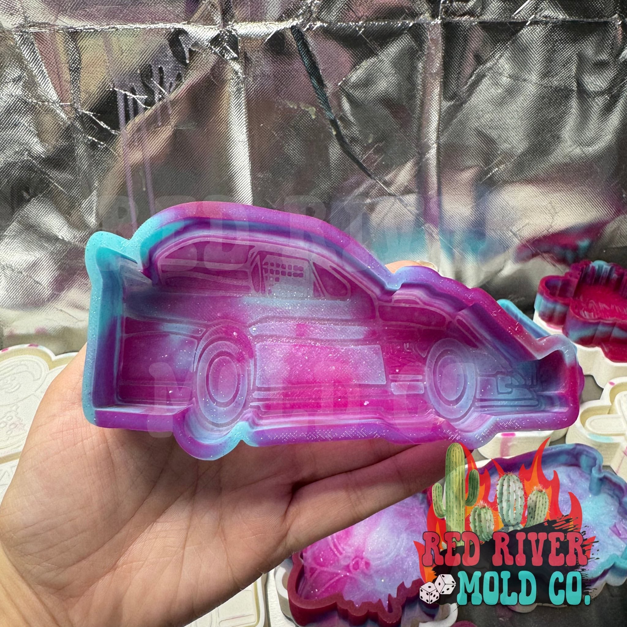 Sports Car Mod Silicone Freshie Mold – Red River Mold Co